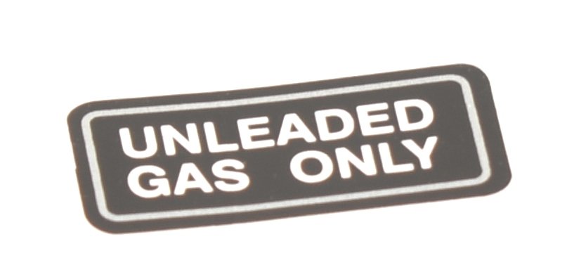 LABEL UNLEADED GAS ONLY - BENZINTANK - Outlet-Parts.com